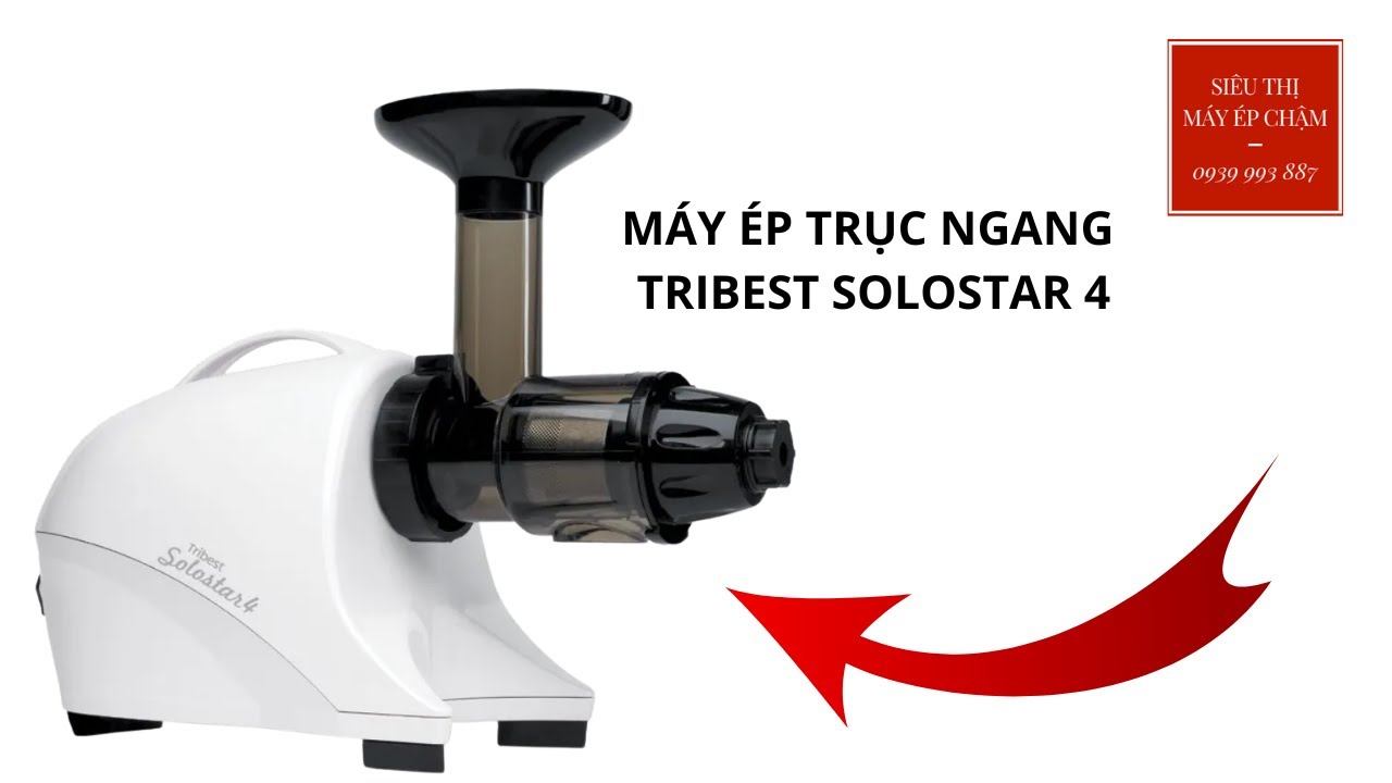 Solostar 4 - Máy ép trục ngang của hãng Tribest - Review lắp đặt - YouTube