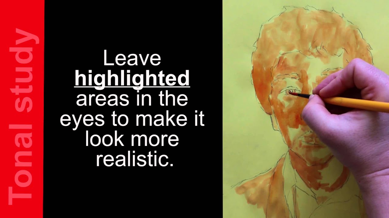 Year 8 Portrait Tonal study - YouTube