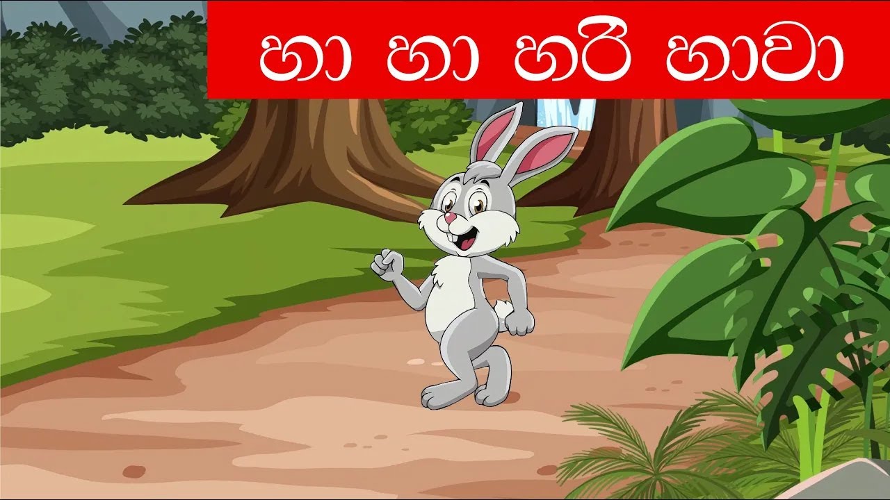 ha ha hari hawa Nanda Malani | හා හා හරි හාවා | Sinhala | cartoon ...