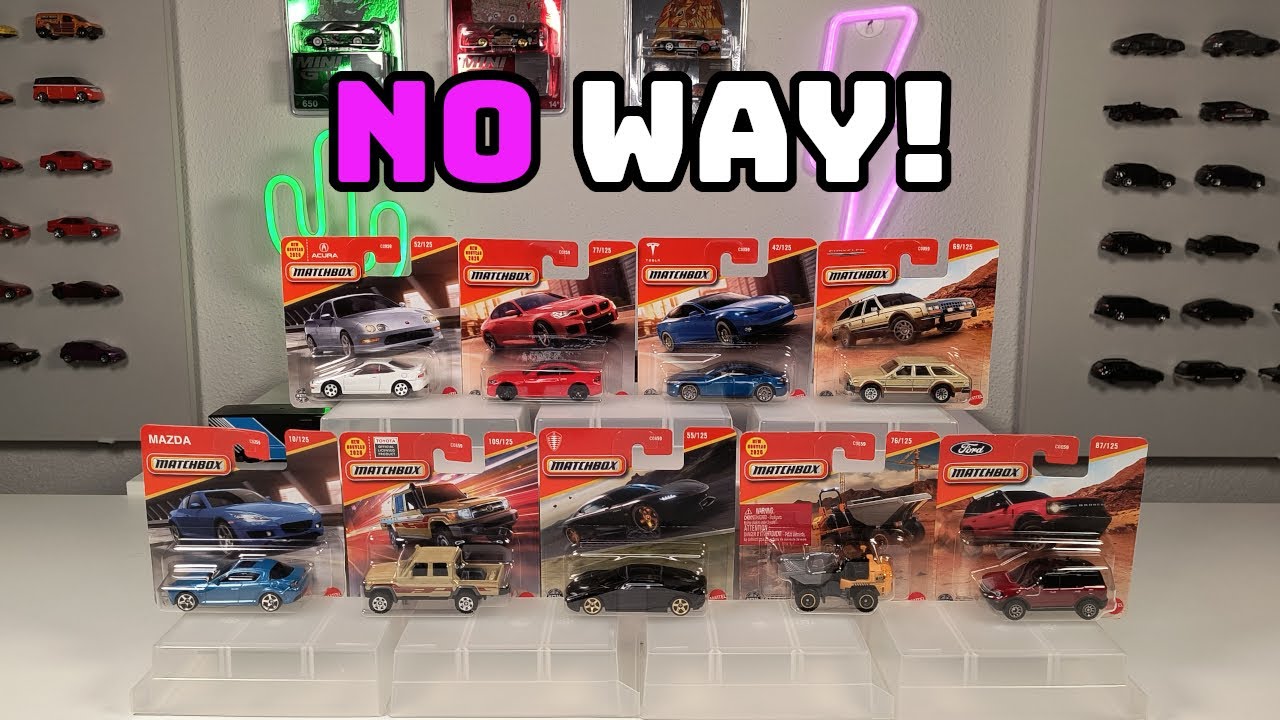 Unboxing/Review: 2025 Matchbox Mainline Mix 3 / Case C Highlights - YouTube