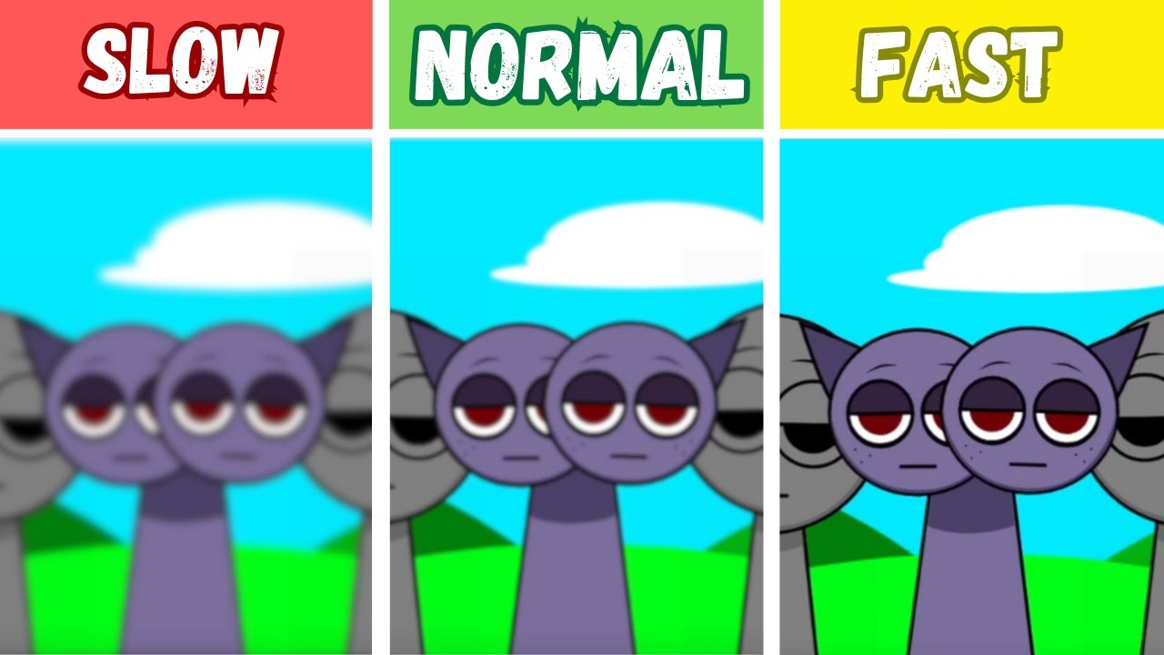 Sprunki x Alphabet Lore Last Update NORMAL (SLOW & NORMAL & FAST version) (NEW) - YouTube