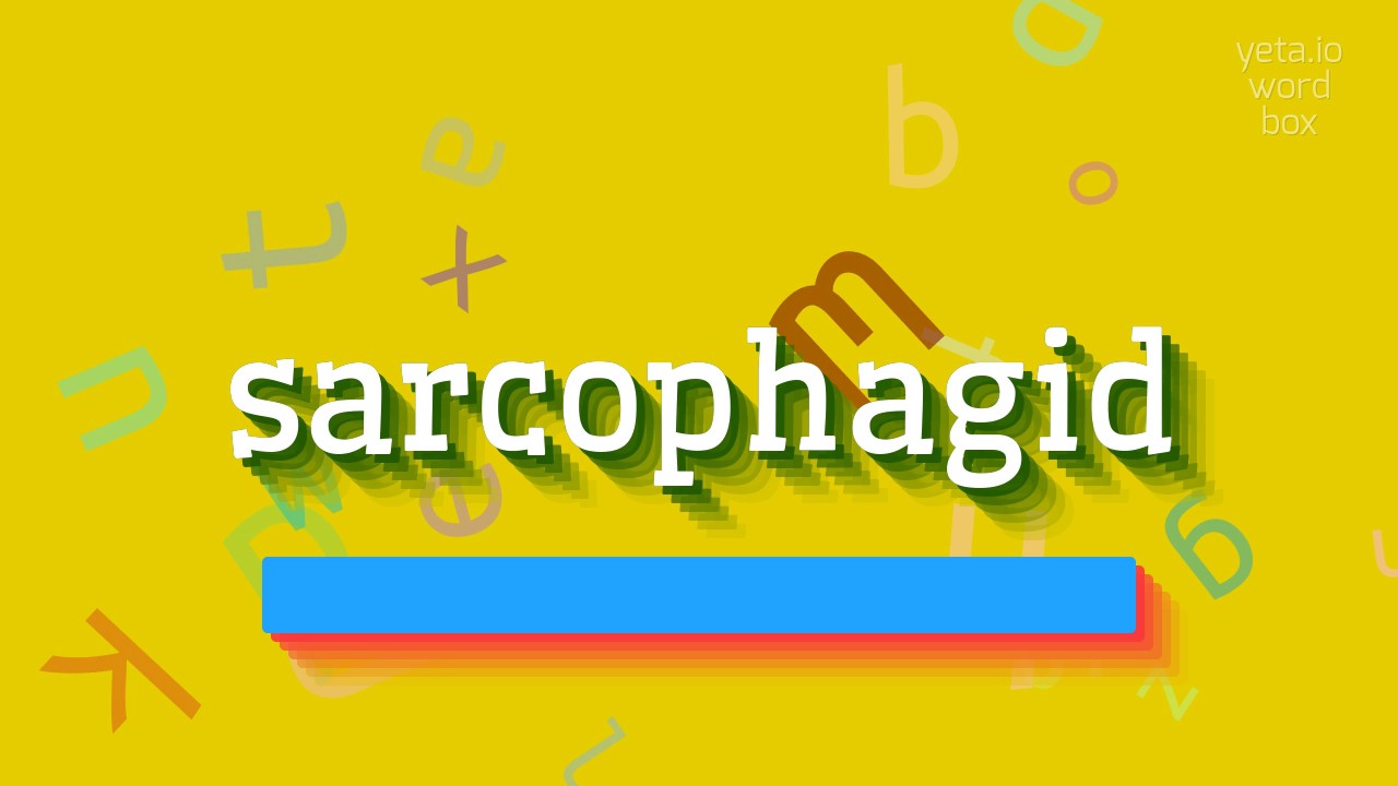 How to say "sarcophagid"! (High Quality Voices) - YouTube