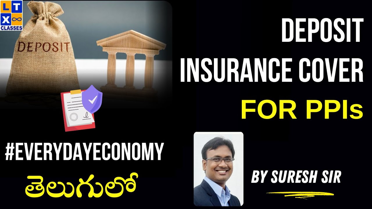 Explained by Suresh Sir : Deposit Insurance Cover for PPIs | UPSC | IAS ...