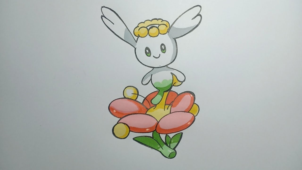 How To Draw Furabebe Pokemon Very Easy - YouTube