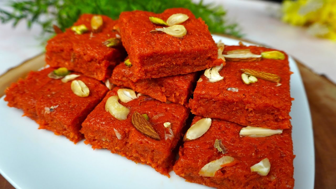 Make DELICIOUS Gajorer Borfi in 10 Minutes | Gajorer Borfi Recipe ...