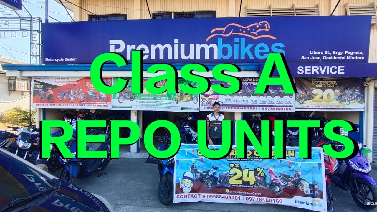 REPO UNITS Almost BRANDNEW!!! | PREMIUMBIKES CORP. - YouTube