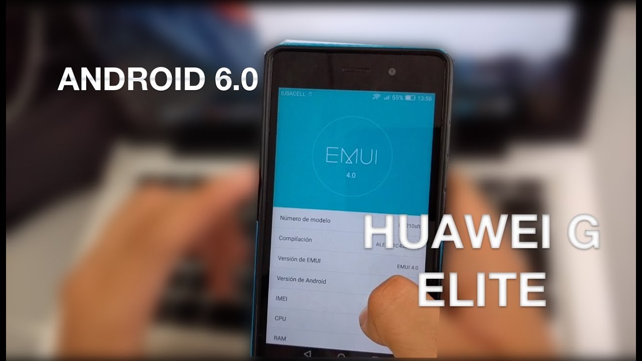 Actualizacion Huawei G Elite / P8 Lite a Android 6 Marshmallow - YouTube