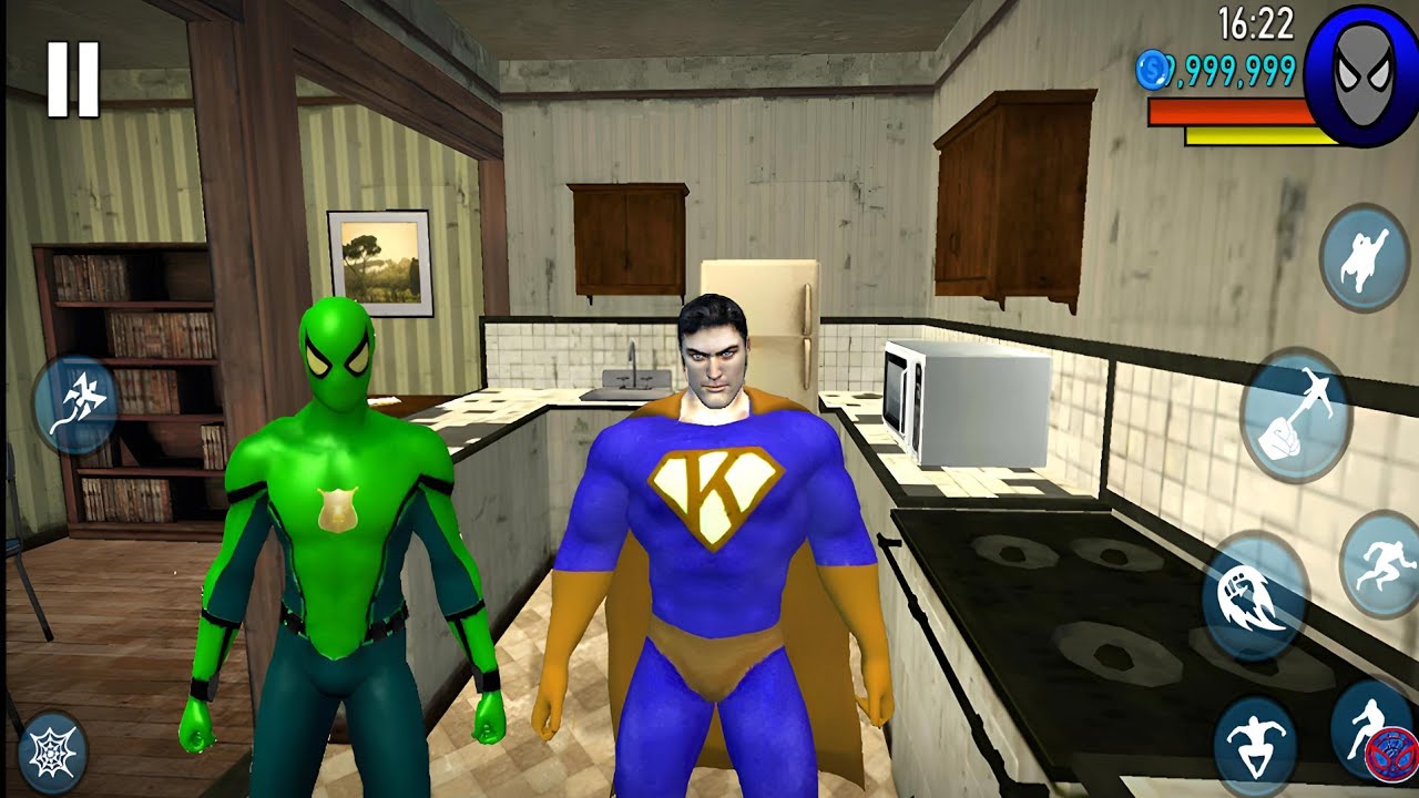 Süper Kahraman Örümcek Adam Oyunu #3 - Power Spider Hero 2 New Update ...
