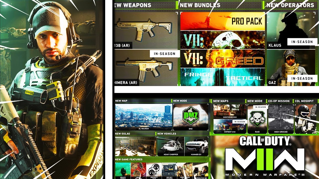 WARZONE 2 & Season 1 News - New DLC Weapons, Combat Record, PRESTIGE ...