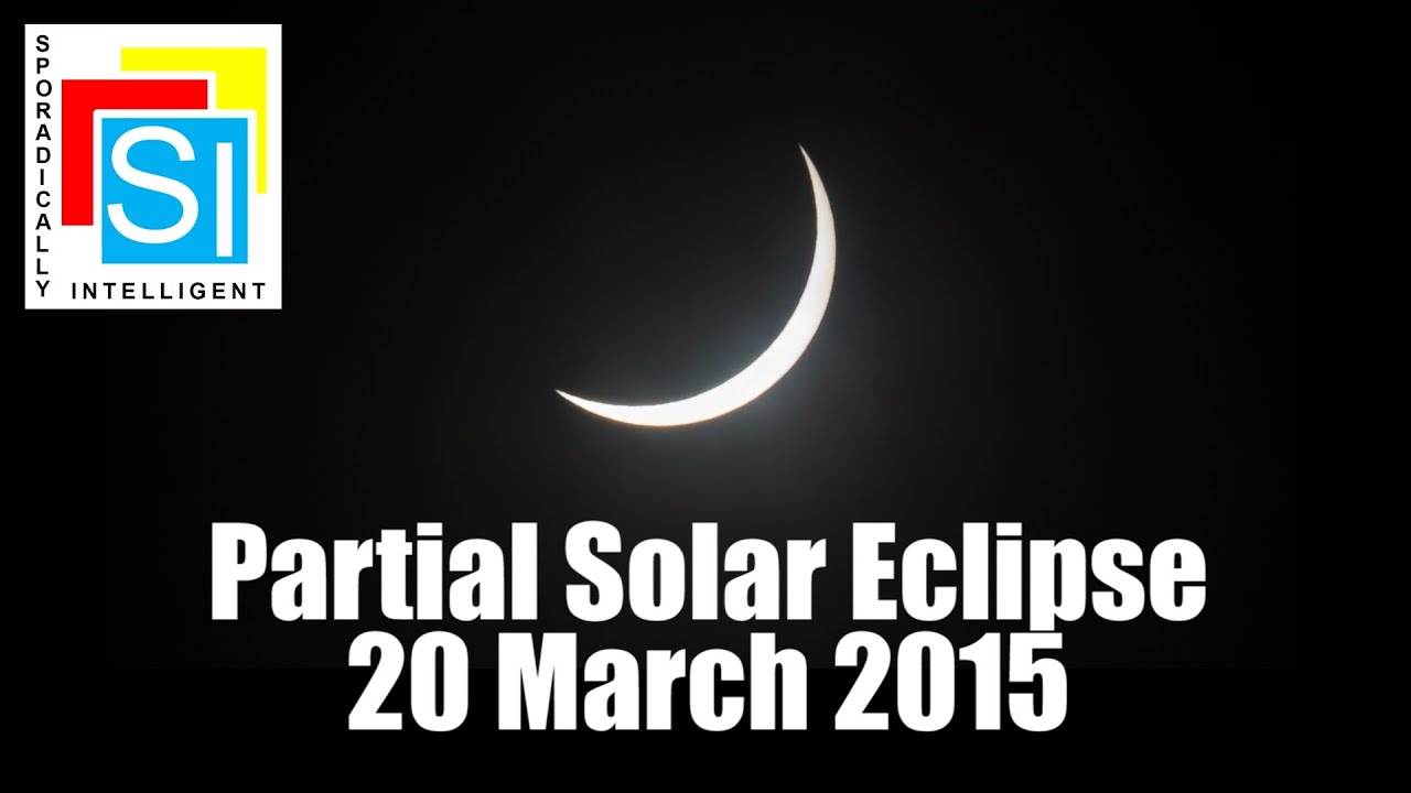 Partial Solar Eclipse over Northern Ireland | 20 March 2015 - YouTube