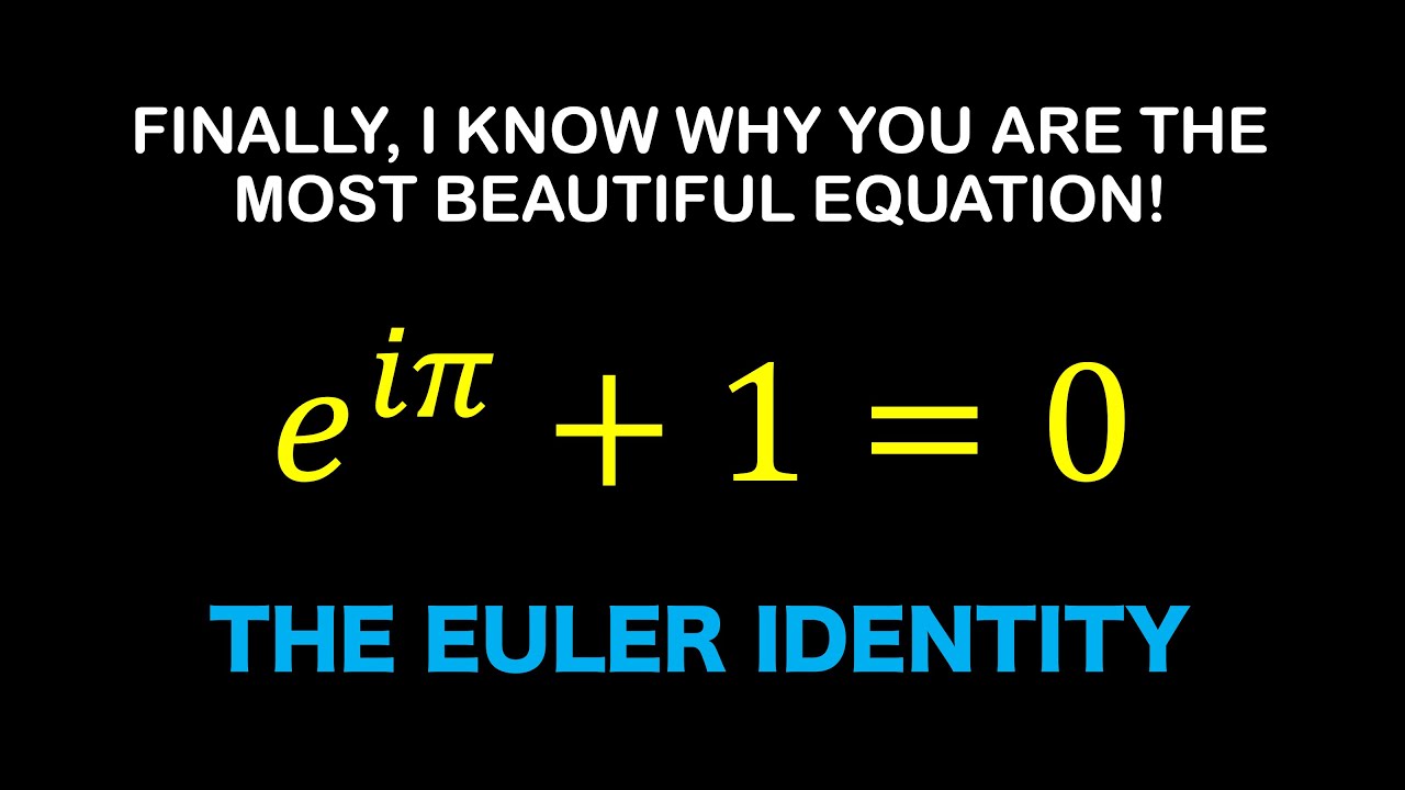The Most Beautiful Equation In Mathematics - YouTube