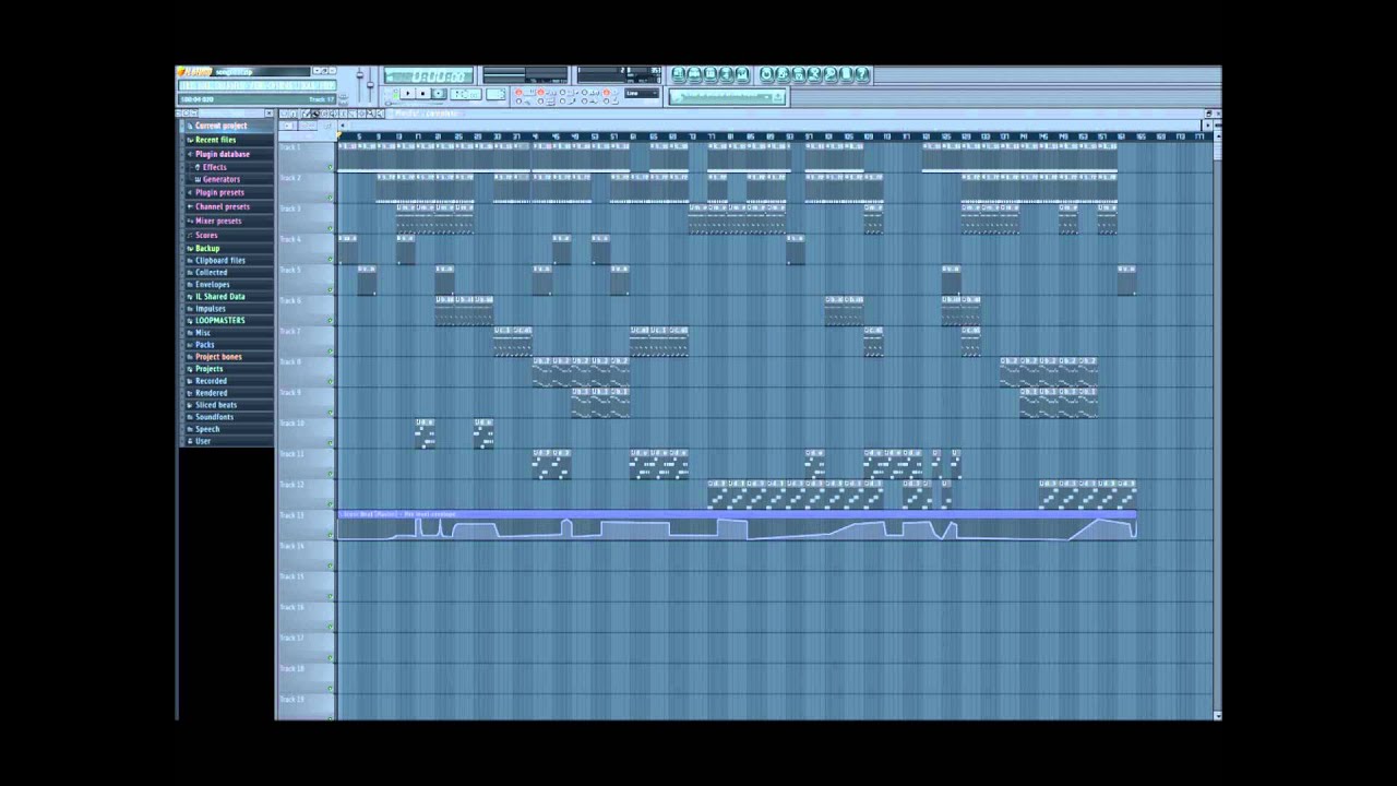 First experiment song with Fruity Loops and Launchpad S - YouTube