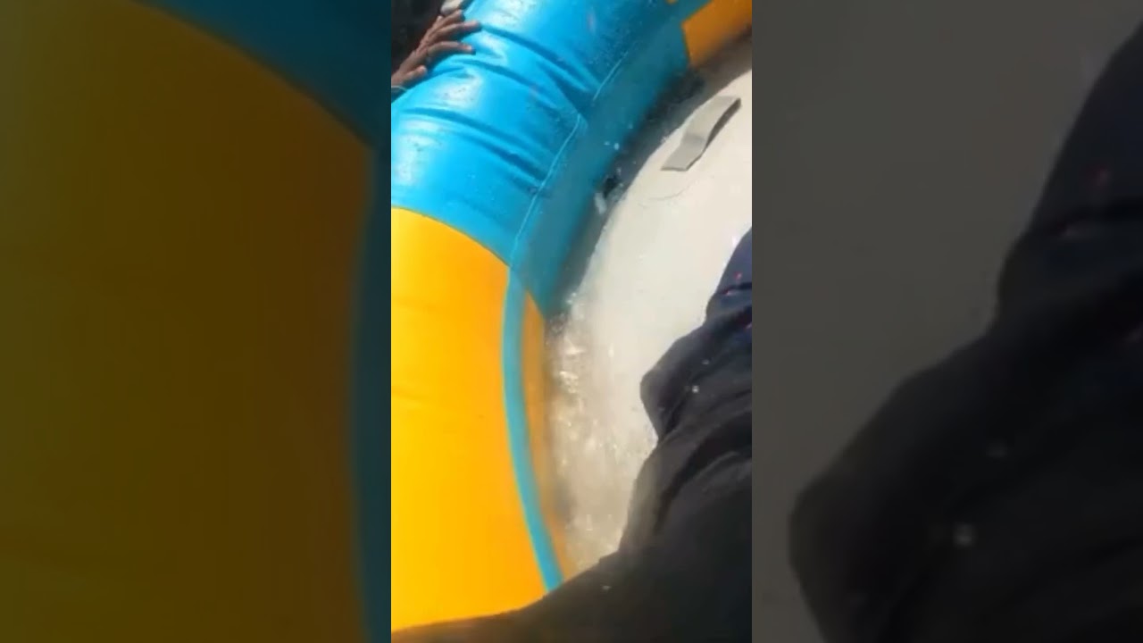 Splish splash - Hollywood water slide 😂 - YouTube