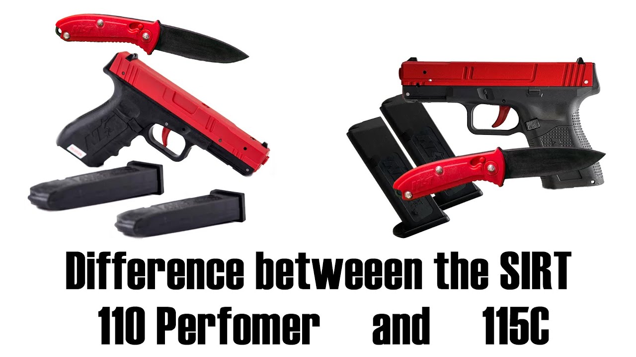 What’s the difference on a 110 Performer and 115C SIRT Training Pistols ...