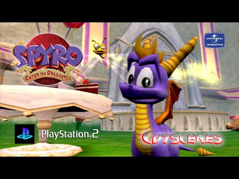 Spyro Enter the Dragonfly PS2 Cutscenes (4K60)