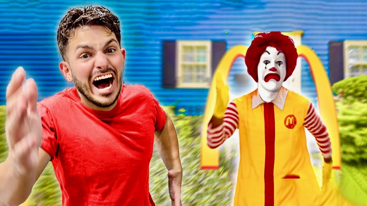 Ronald Mcdonald Is After Me! - YouTube