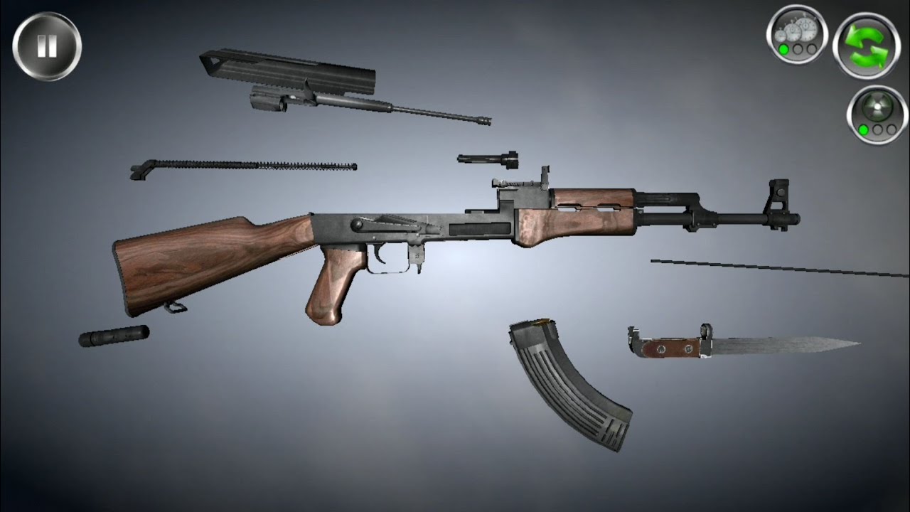 Ak 47 Disassemble - YouTube