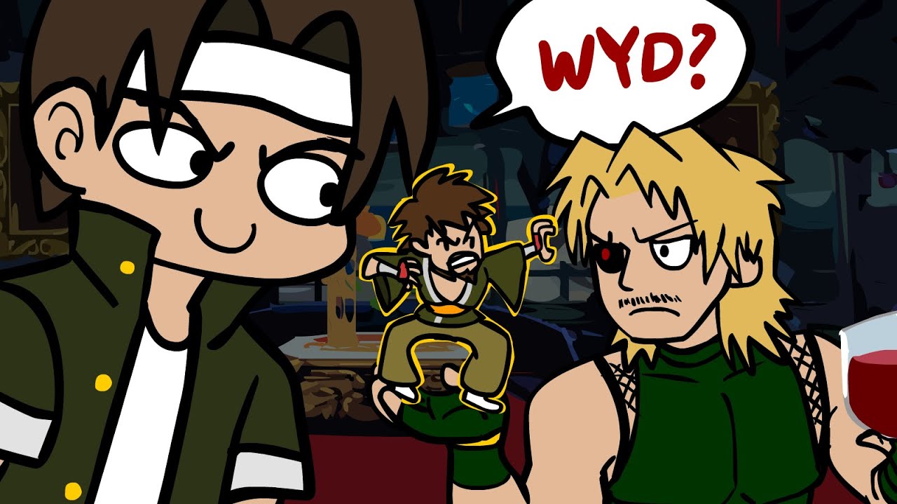 [KOF recap cartoon] The King Of Fighters 94 & 95 story explained in 1.5 ...