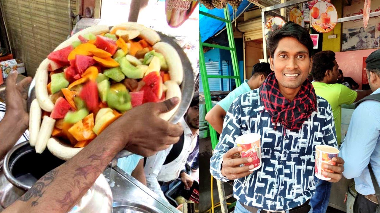 Most Famous Street Style Mix Fruit Shake of Agra Rs. 30/- Only😱😱 ...