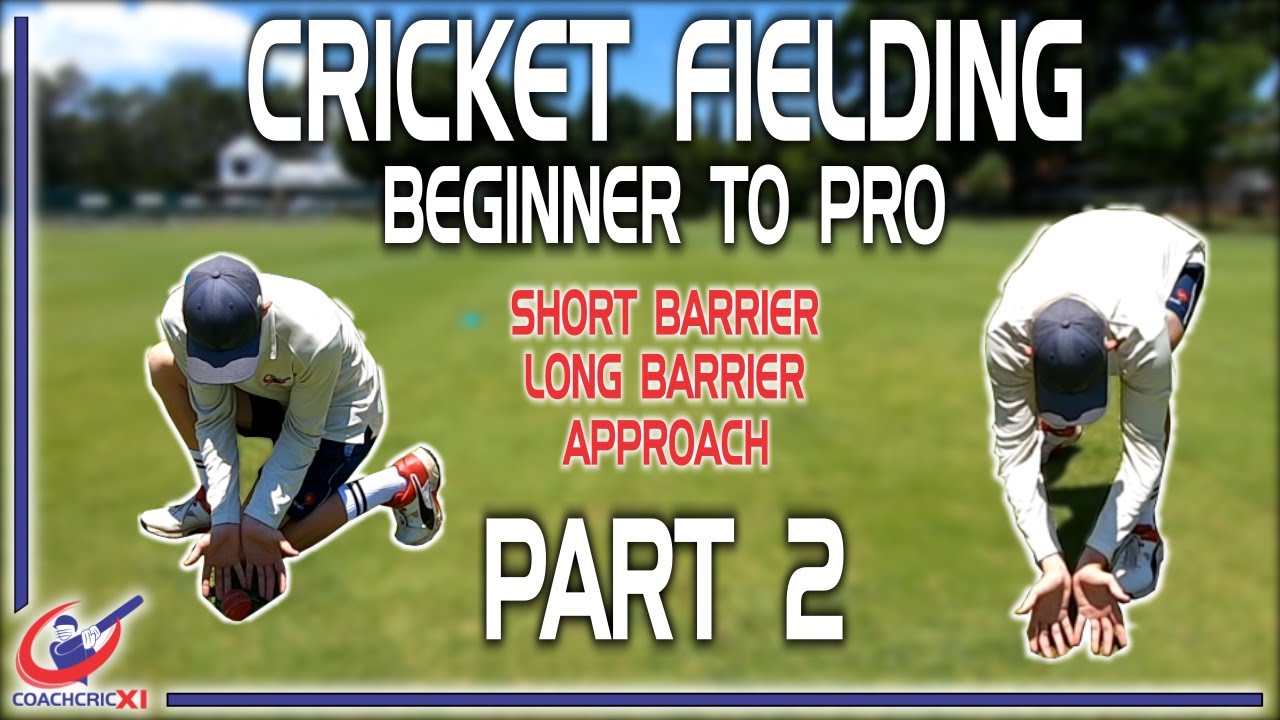 Cricket Fielding Guide - Part 2: Approach, Long Barrier and Short ...