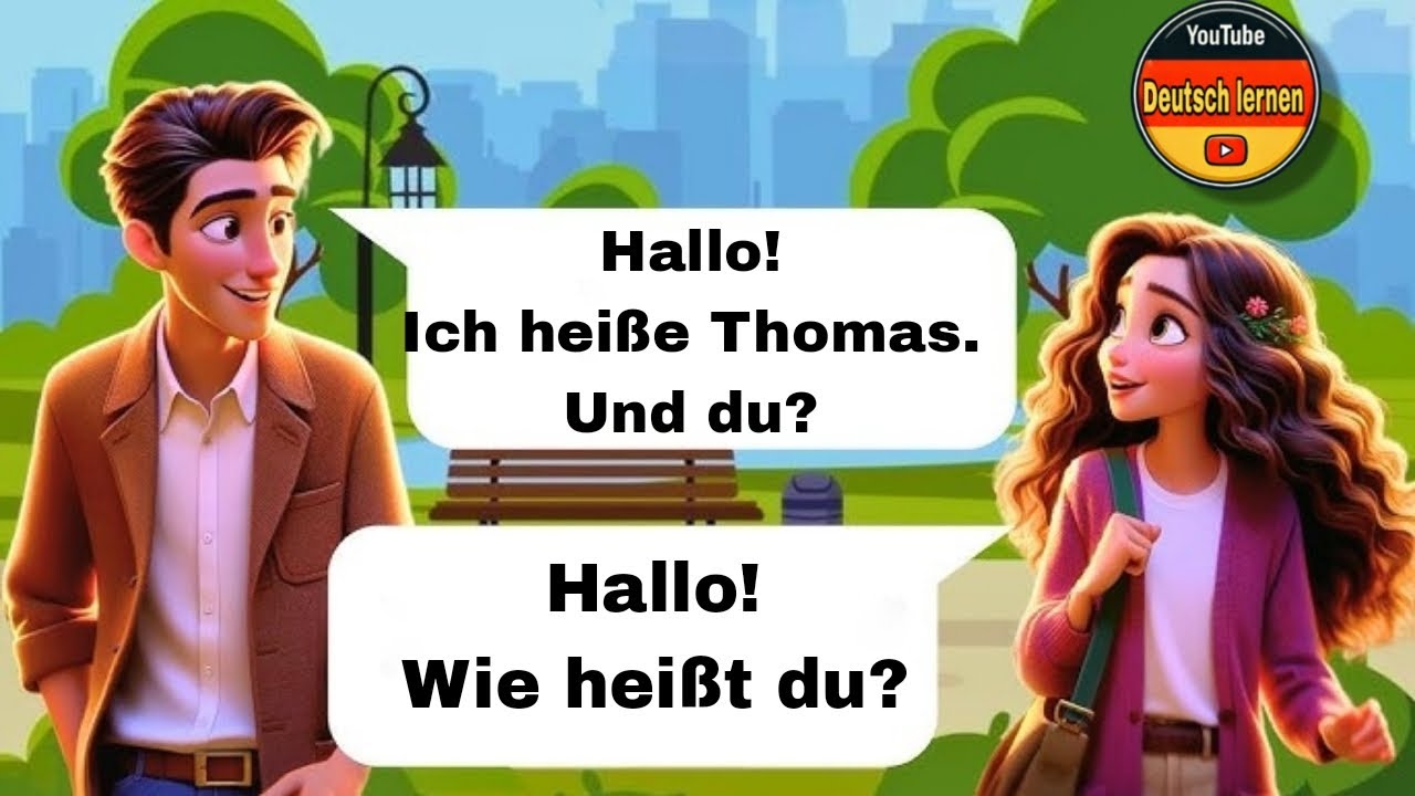 start speaking German today 🇩🇪conversation for beginners 😍🚀 - YouTube