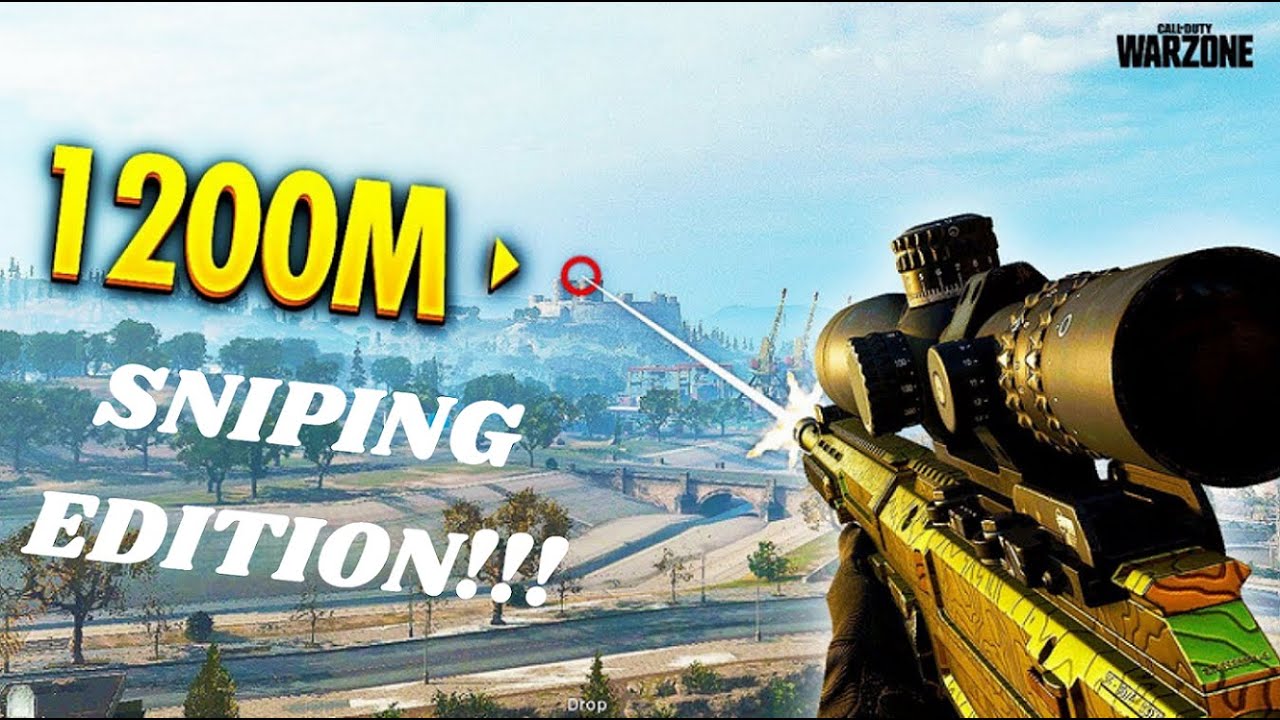 WARZONE HIGHLIGHTS (ULTIMATE SNIPING EDITION!!) - YouTube
