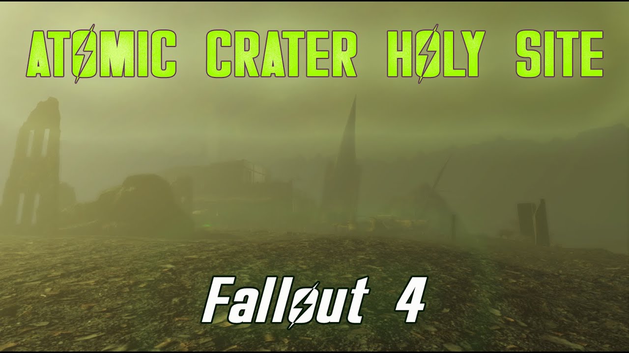 Fallout 4 - Atomic Crater (VR Build) - YouTube