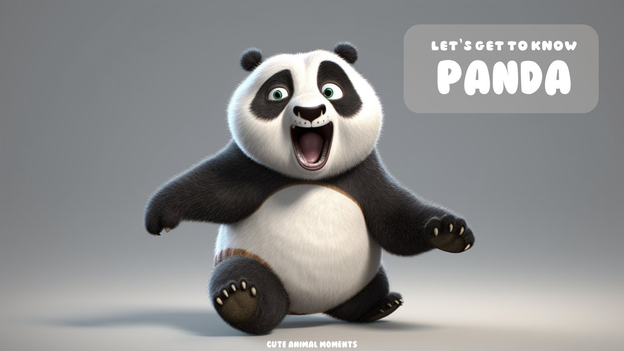 Super Cute Panda, Giant and Funny Panda - Animal Moments Panda - YouTube