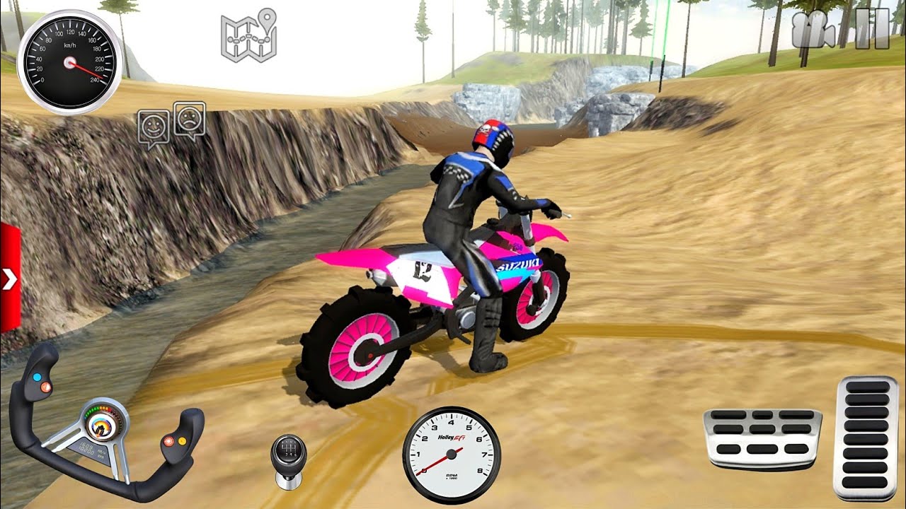 Motocross Trial Offroad Bike Stunts Racing Android Gameplay #2024 Best ...