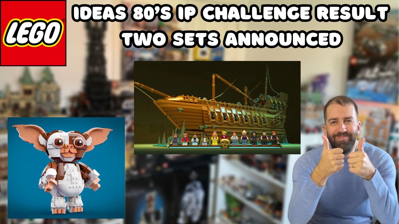 LEGO Ideas 80's IP Challenge - Two Sets Announced - YouTube
