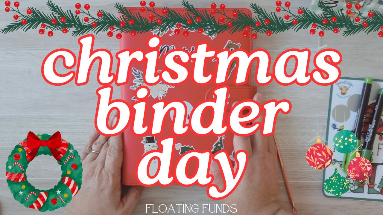 🎄Christmas Binder Day🎄 | Happy Mail | Finishing Challenges - YouTube