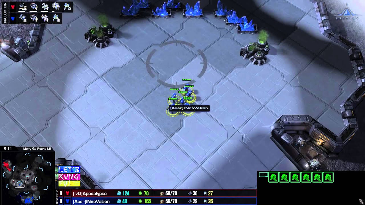 Starcraft 2 Apocalypse vs INnoVation Game 1 SC2 HOTS Tournaments - YouTube