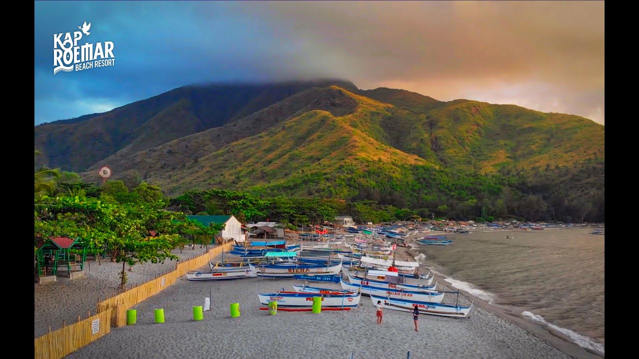 Beautiful Redondo Mountains Surrounding Pundaquit Beach - YouTube