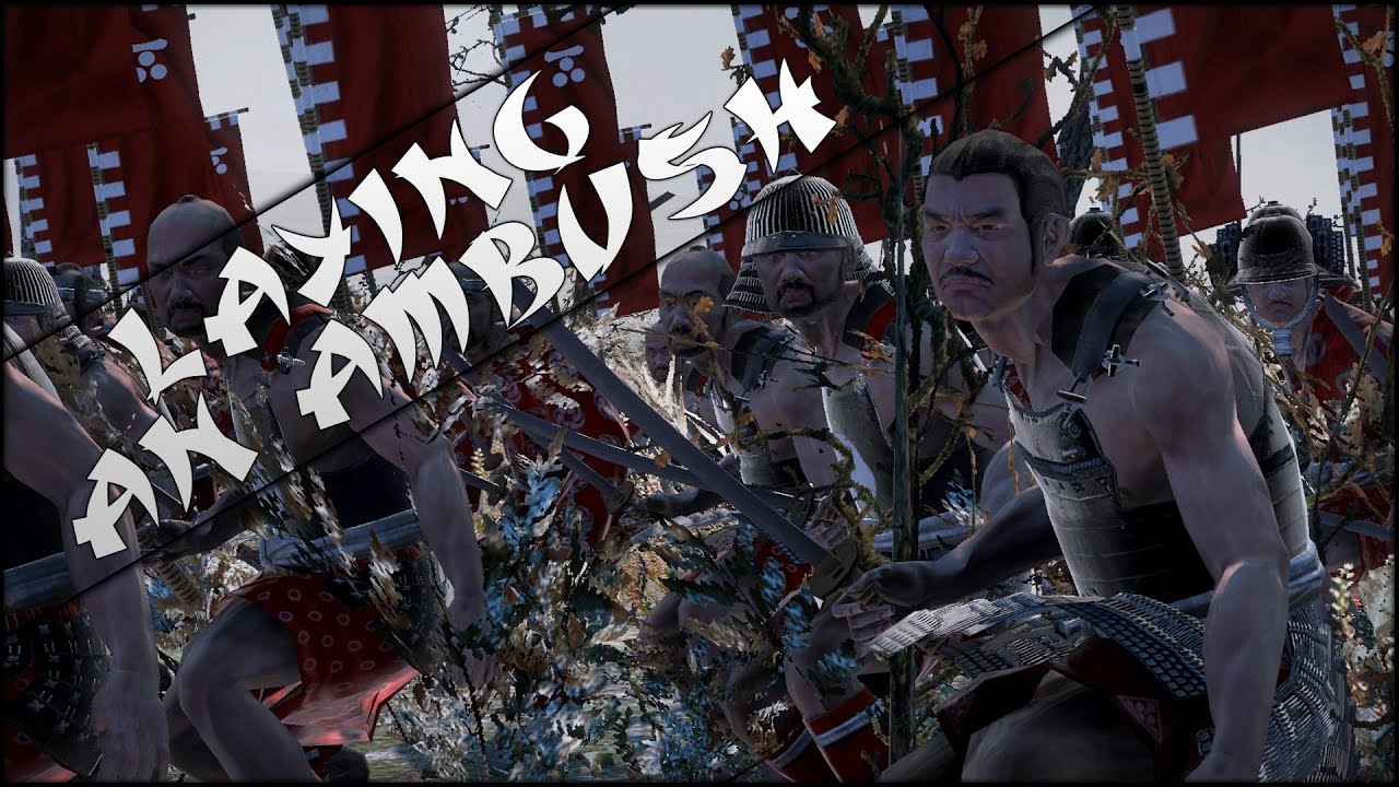 LAYING AN AMBUSH - Total War: Shogun 2 Multiplayer Battle! - YouTube