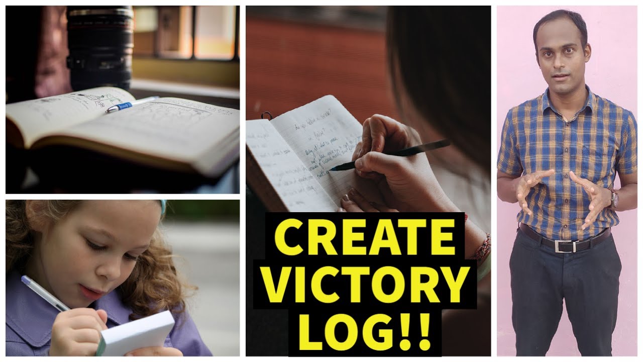 Create Victory Log For Boosting Self Esteem - YouTube