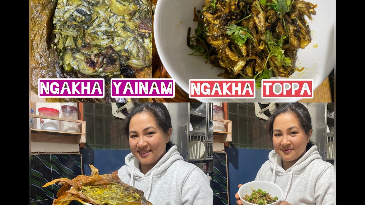 How to cook small fish in Manipuri traditional way #manipuri Ngakha ...