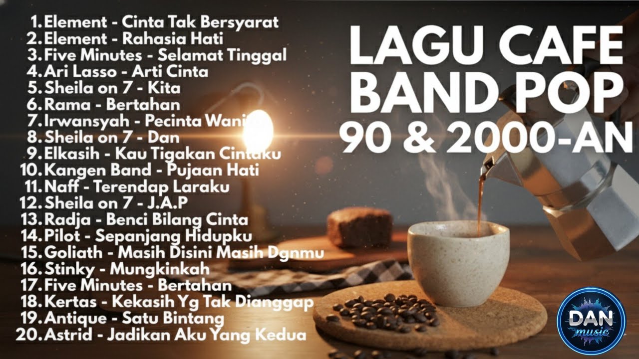 LAGU POP INDONESIA TERBAIK BAND 90AN 2000AN | Playlist Nostalgia Lagu ...