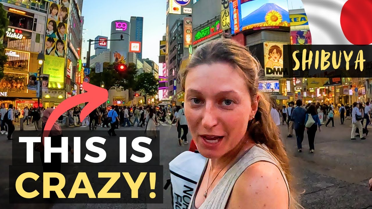 OUT OF THIS WORLD! First Time In Shibuya, Tokyo | Japan 🇯🇵 - YouTube