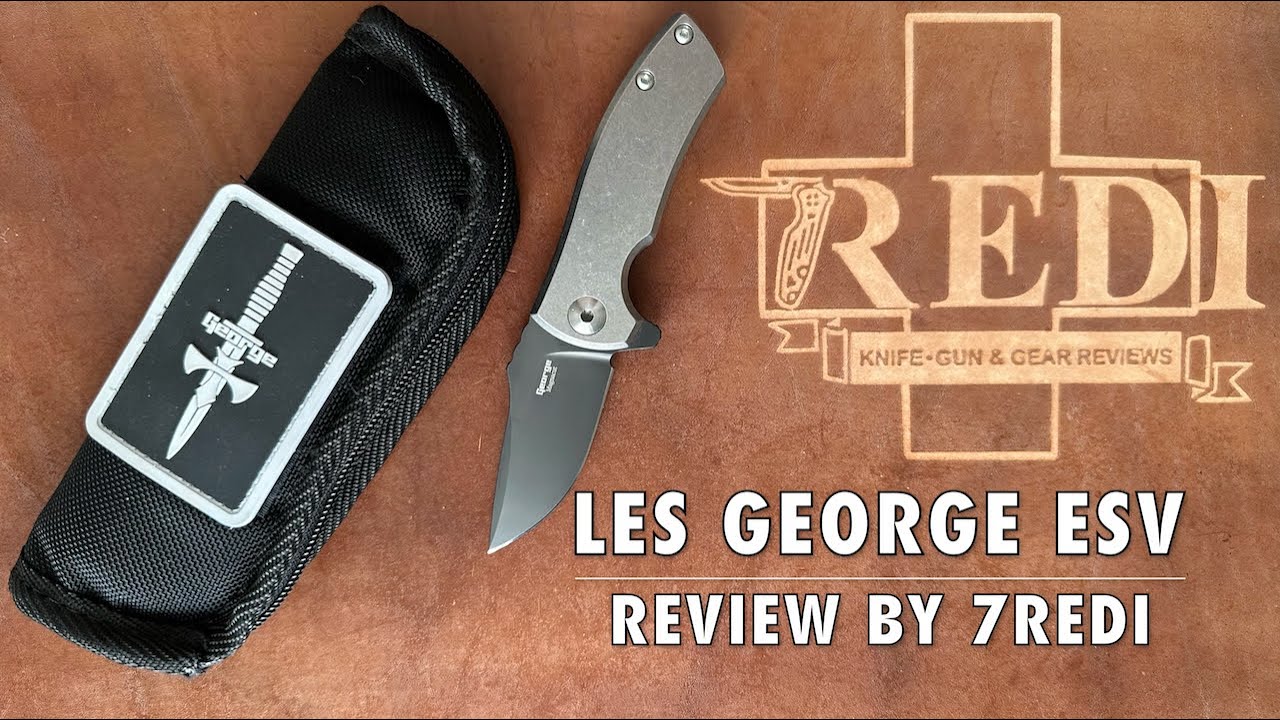 Les George ESV Review - Amazing USA made subcompact rugged EDC Knife ...