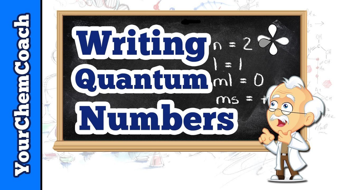Writing Quantum Numbers for the First Energy Level - YouTube