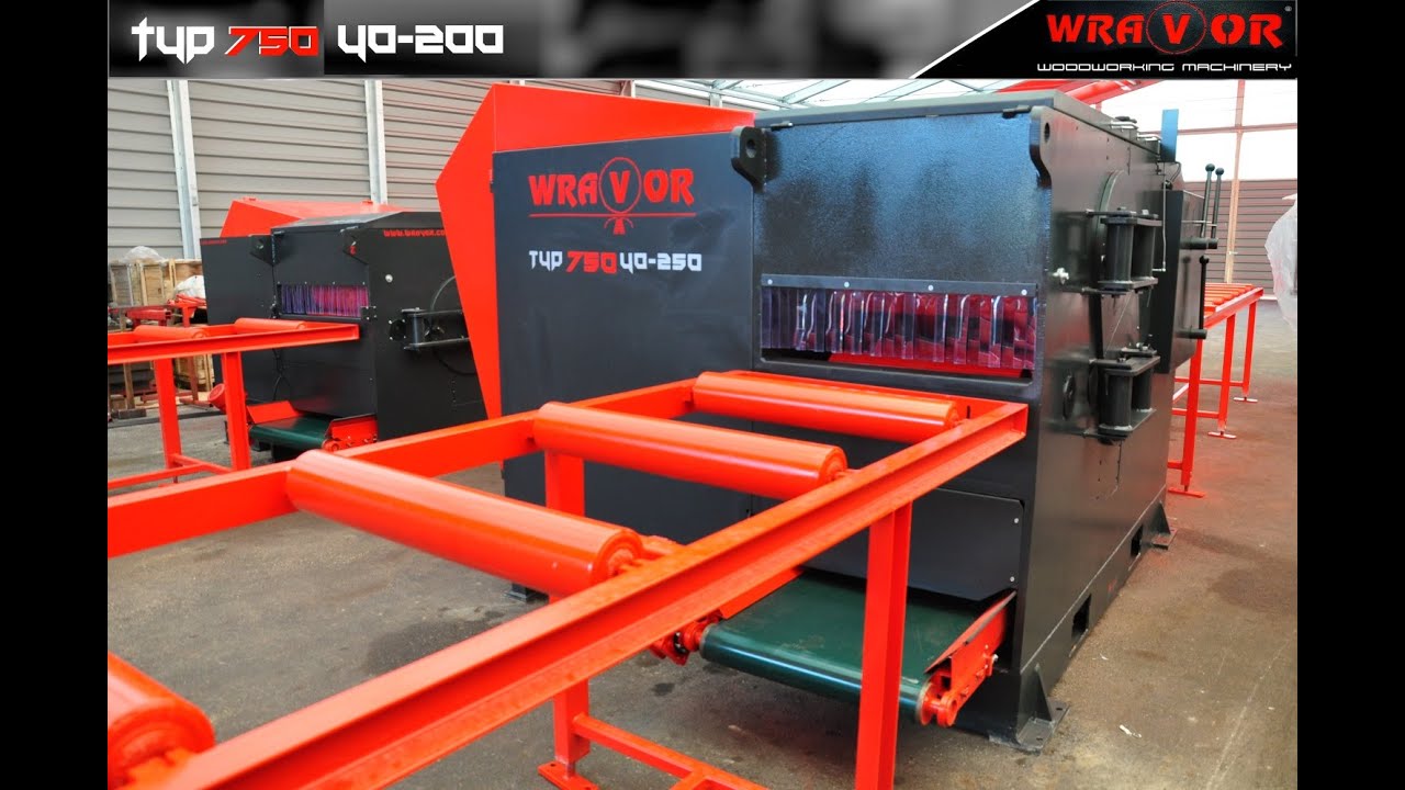 WRAVOR MULTIRIP DOUBLE ARBOR CIRCULAR SAW TYP 750 TWIN ...