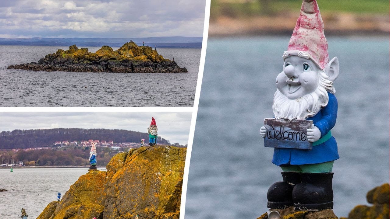 Welcome to 'Gnome Island' - remote outcrop covered with garden ...