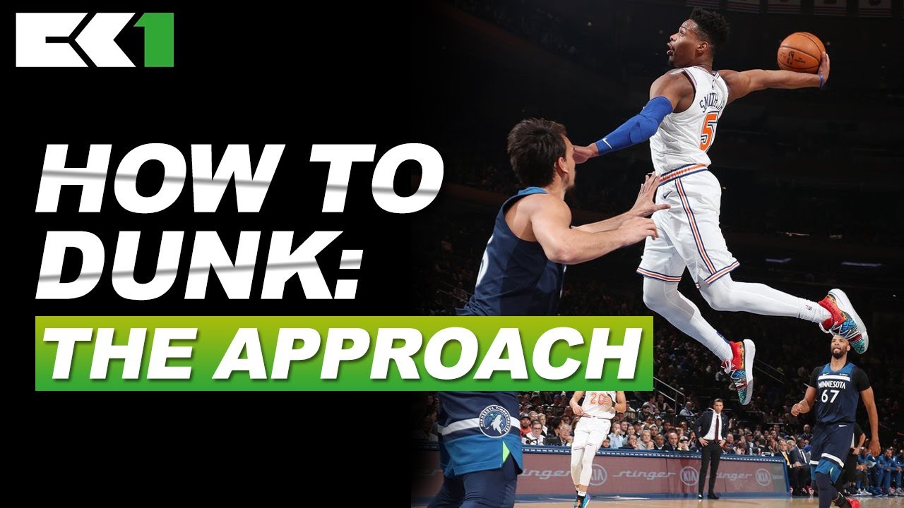 How To Dunk Off 2 Feet | The Approach First Thing To Learn - YouTube