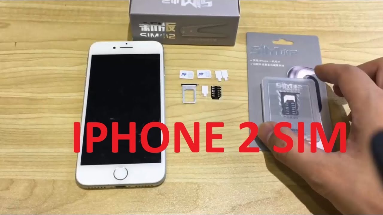 THỰC HƯ CHUYỆN cho 2 sim vào trong iPhone lắp 2 sim 2 sóng online - YouTube