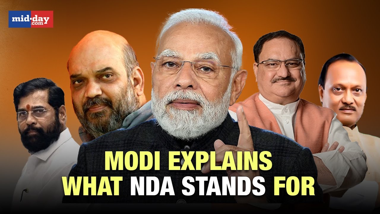 NDA Meeting: PM Modi Explains What NDA Stands For - YouTube