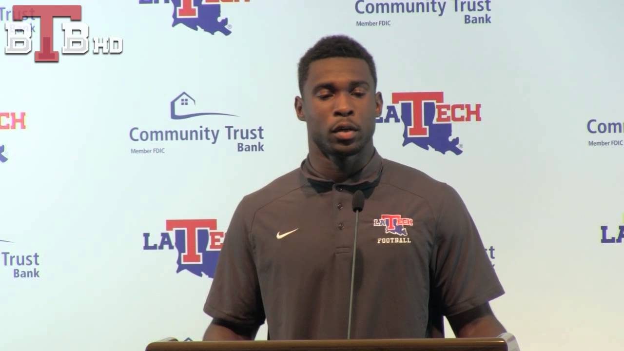 LA Tech safety Kentrell Brice on FIU and ULL prep - YouTube
