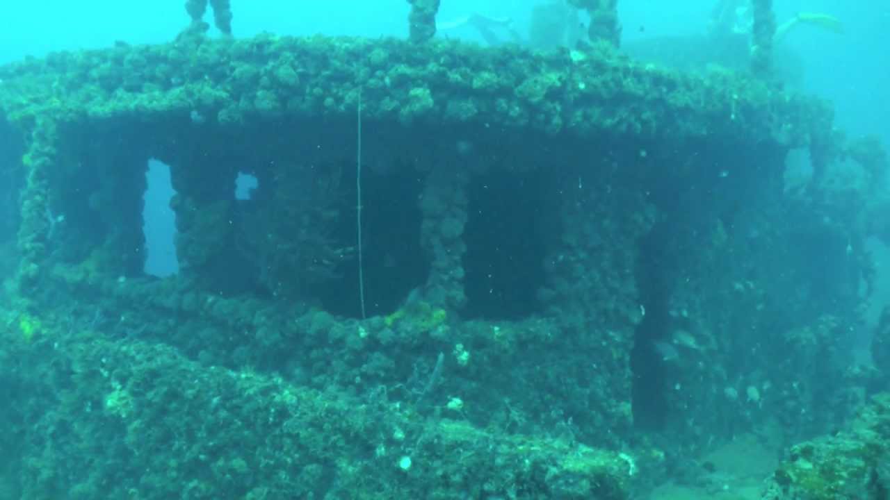 Wreck of the Captain Dan - YouTube