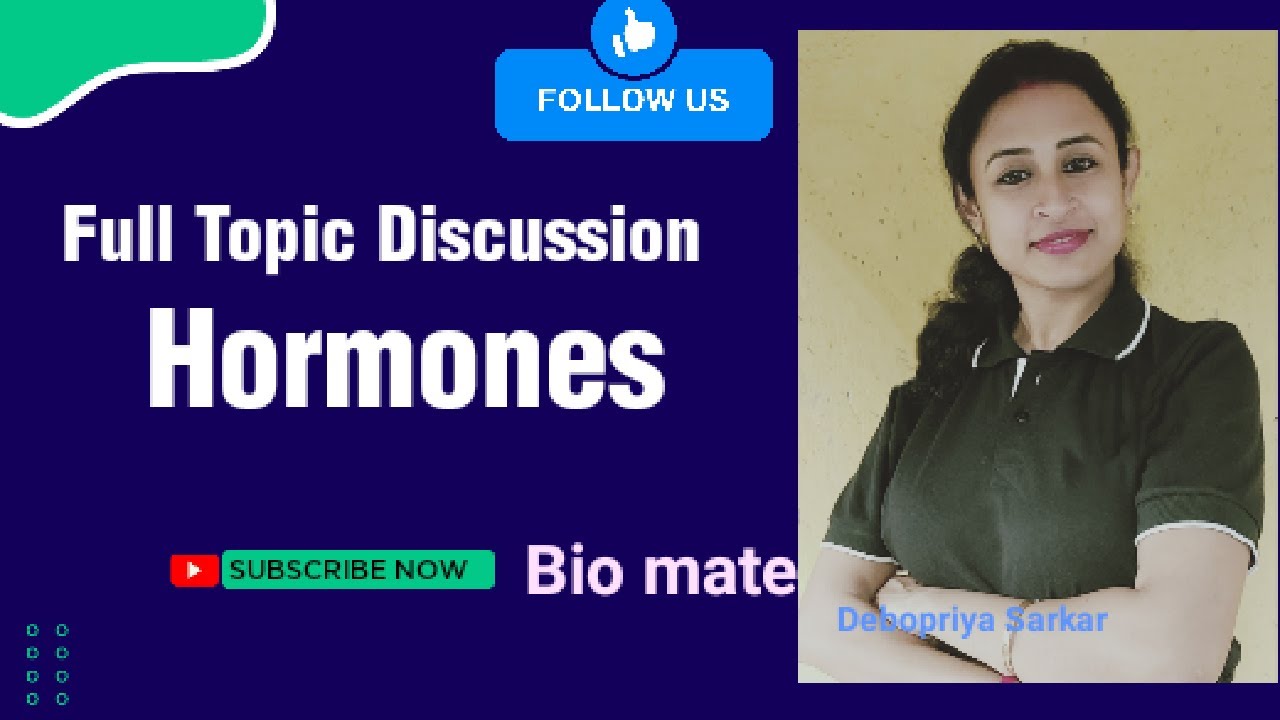 Hormone II Class 10 II CBSE II Chemical Control and Coordination II ...