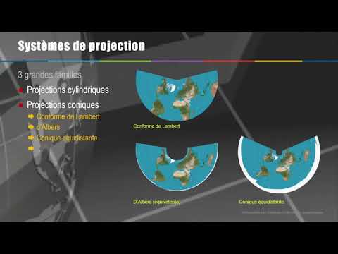 Coordonnées et Systèmes de projection - YouTube