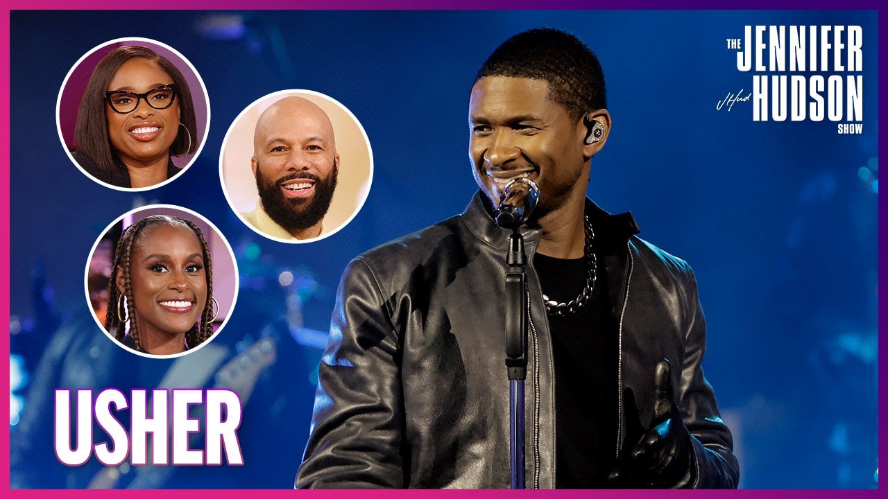 Usher, Baby! Jennifer Hudson, Common & More Give It Up for the Singer ...
